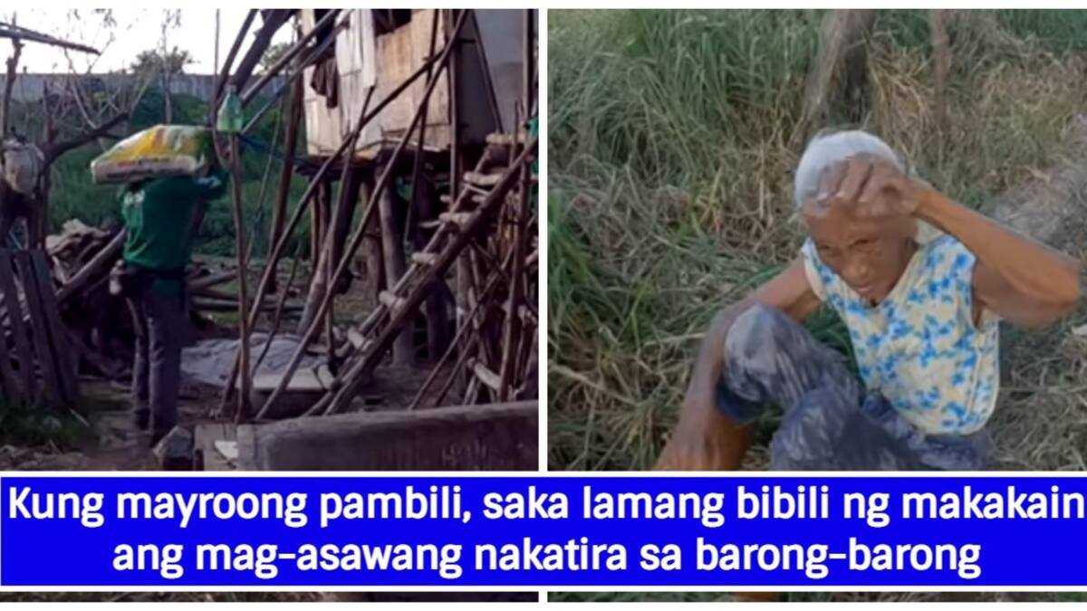 Vlogger, natulungan ang mag-asawang matanda na halos hindi nabibigyan ...