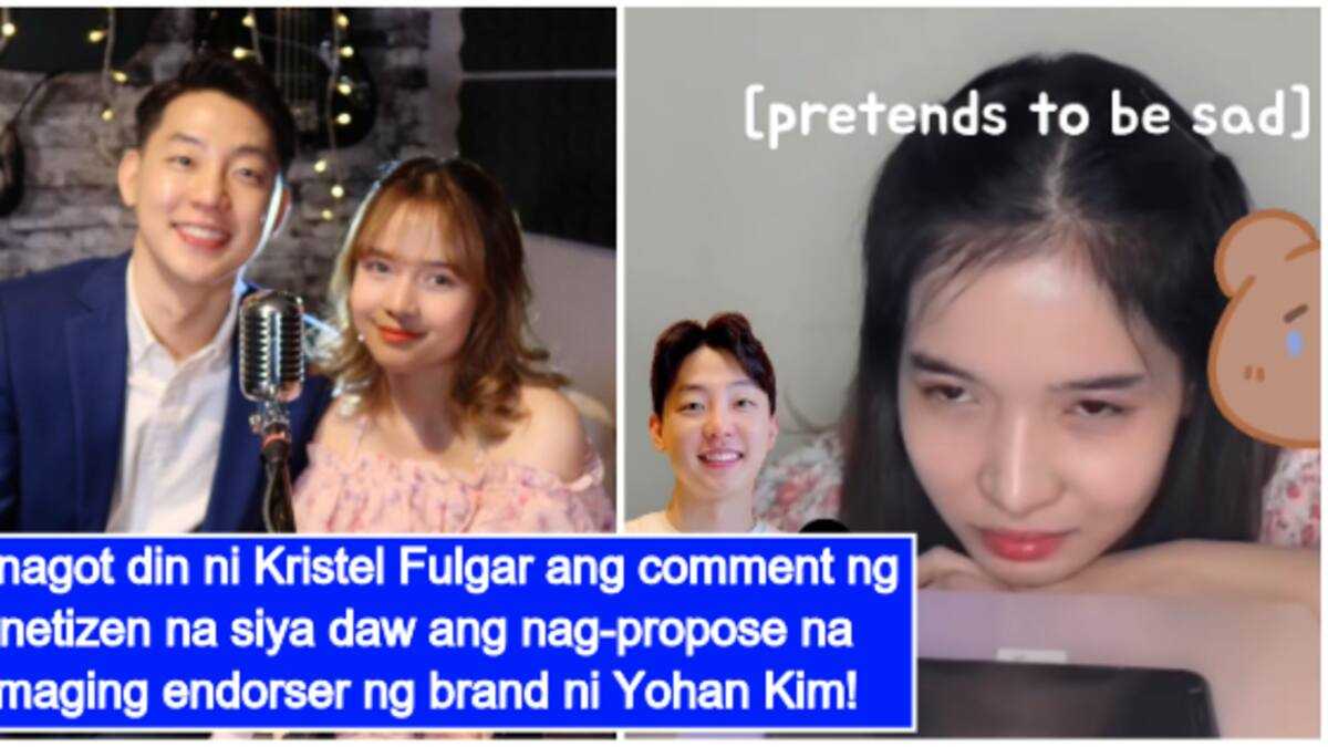 Yohan Kim reacts to Kristel Fulgar's bashers: "They're just jealous ...