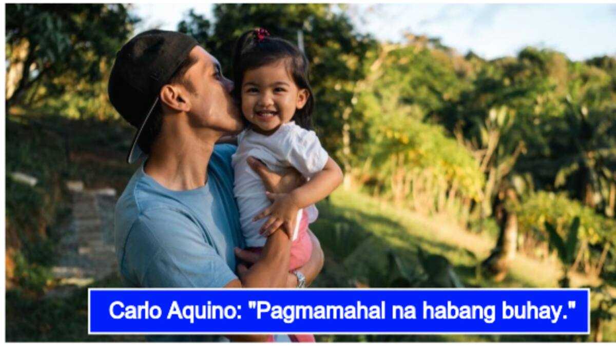 Carlo Aquino posts heartwarming photo of him with daughter Enola Mithi ...