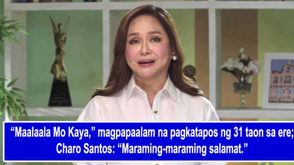 “Maalaala Mo Kaya,” magpapaalam na pagkatapos ng 31 taon sa ere; Charo ...