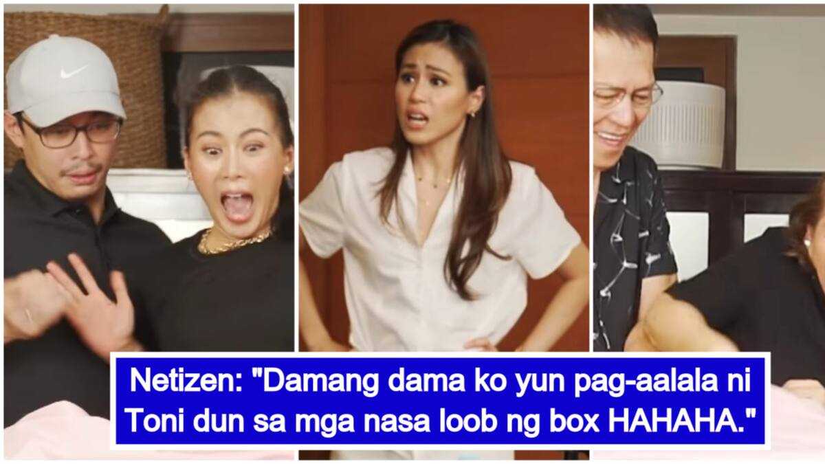 Alex Gonzaga, tinakot ang kanyang pamilya sa viral na 'What's In The Box' challenge - KAMI.COM.PH