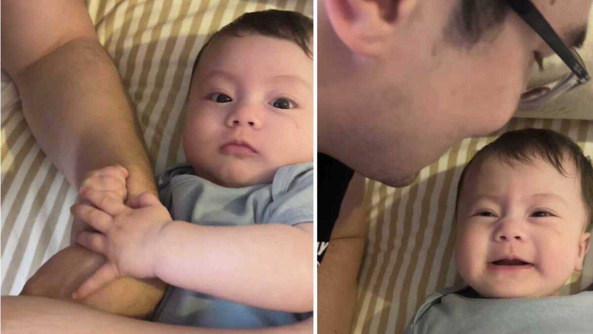 Luis Manzano, nag-share ng video ni Baby Peanut na tila pinipigilan ...