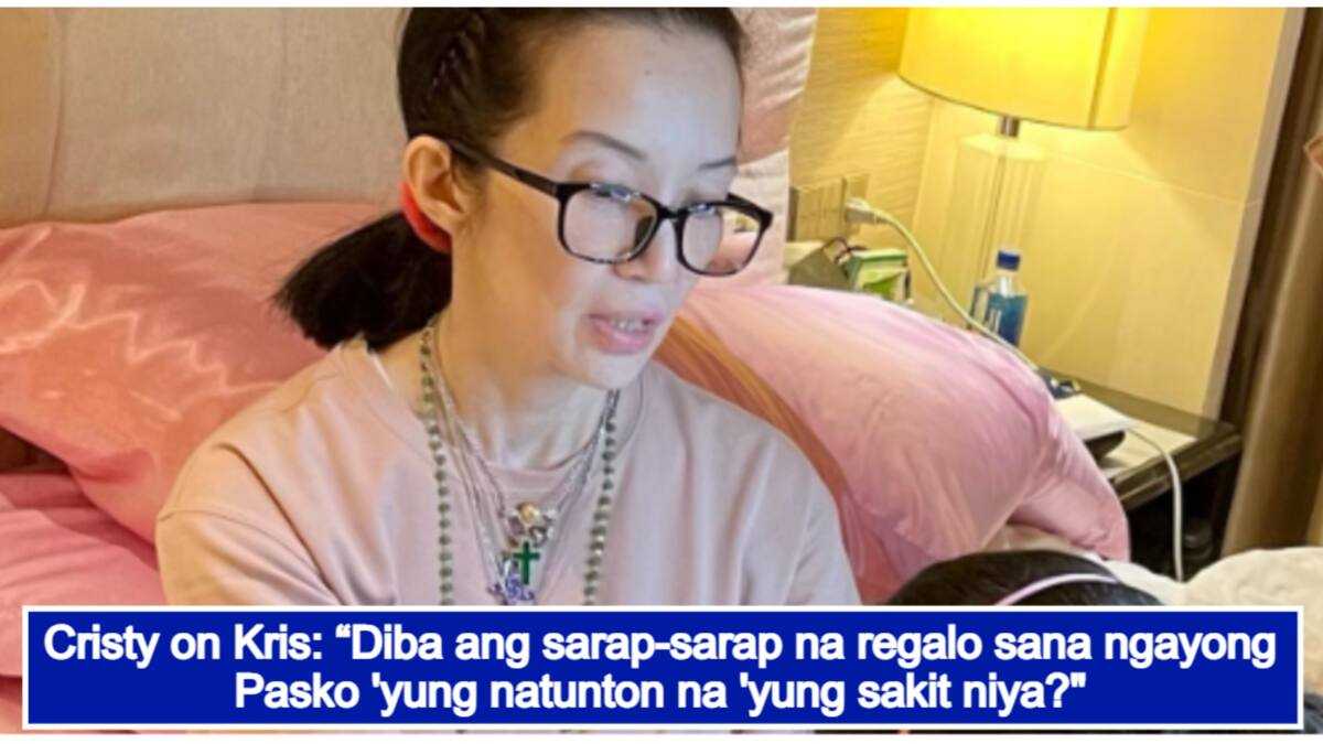 Cristy Fermin, aniya’y magandang pamasko kay Kris Aquino: “'yung natunton na 'yung sakit niya ...
