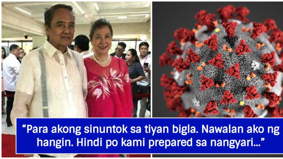 Son of former Senator who succumbed to COVID-19 shares last convo with ...