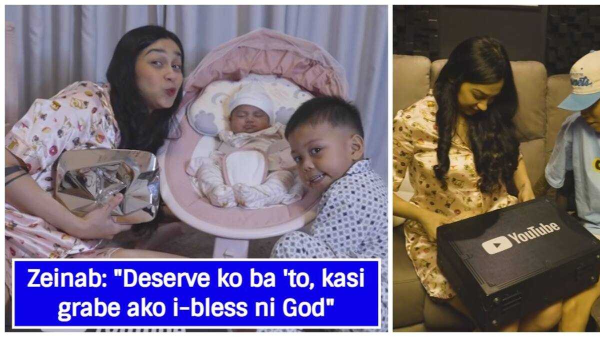 Zeinab Harake, ibinida ang YouTube 'Diamond Play Button' kasama ang kanyang pamilya - KAMI.COM.PH