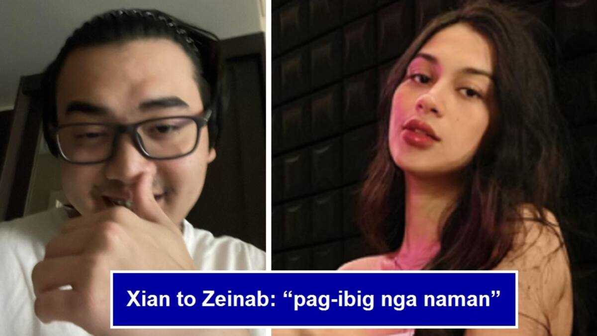 Xian Gaza, sinabing in love ngayon si Zeinab Harake: “sana huwag na sa pangit” - KAMI.COM.PH