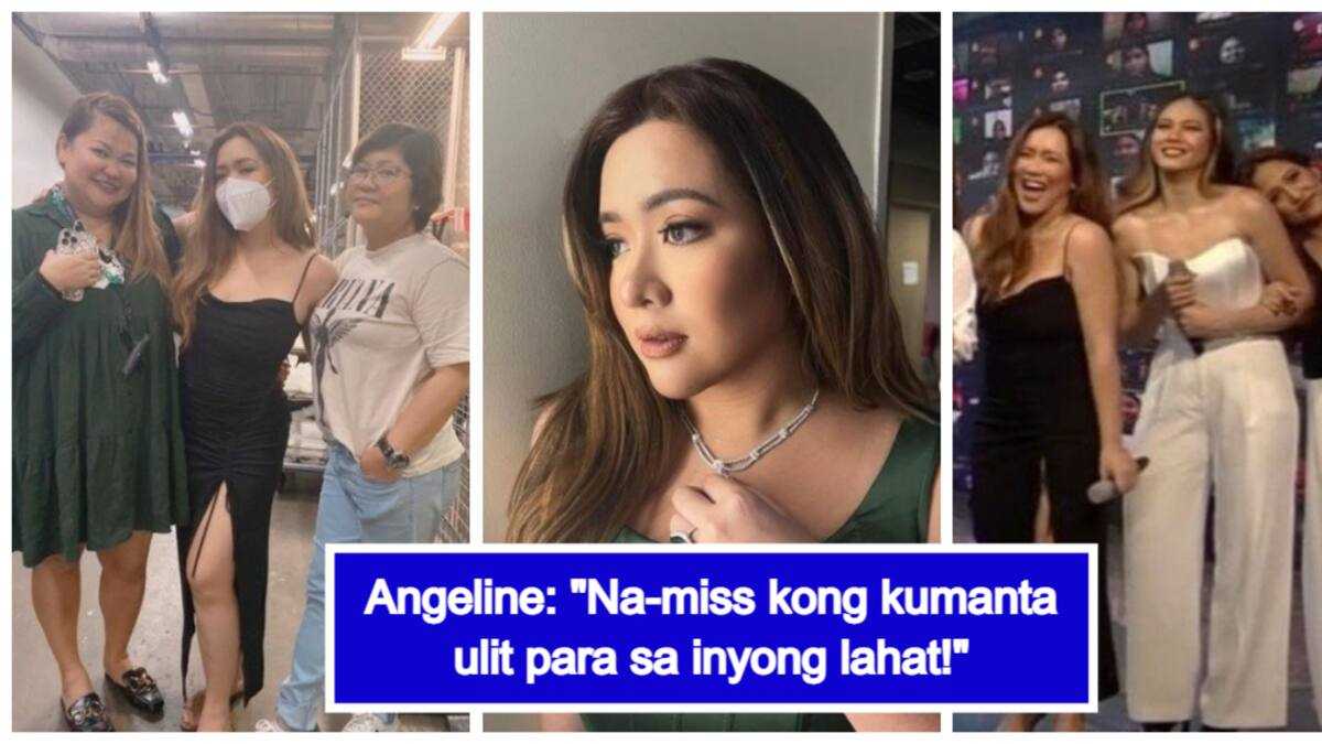 Angeline Quinto, balik trabaho na sa 'ASAP': "First day back since ...