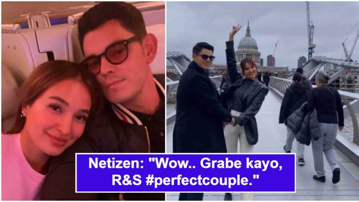 Sarah Lahbati shares snaps from her London trip with husband Richard ...