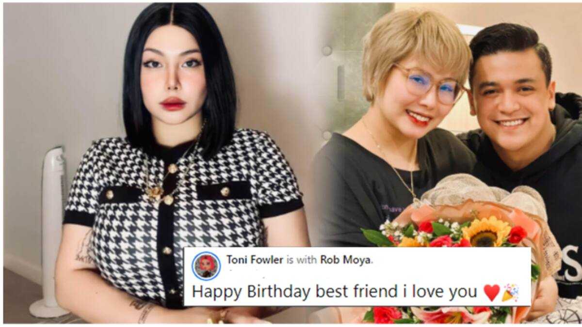Pagbati ni Toni Fowler sa kaarawan ni Rob Moya, usap-usapan - KAMI.COM.PH