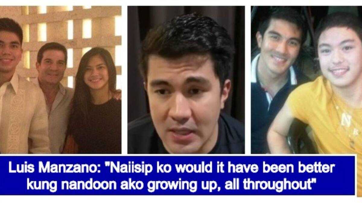 Luis Manzano opens up about his relationship with half-siblings - KAMI ...