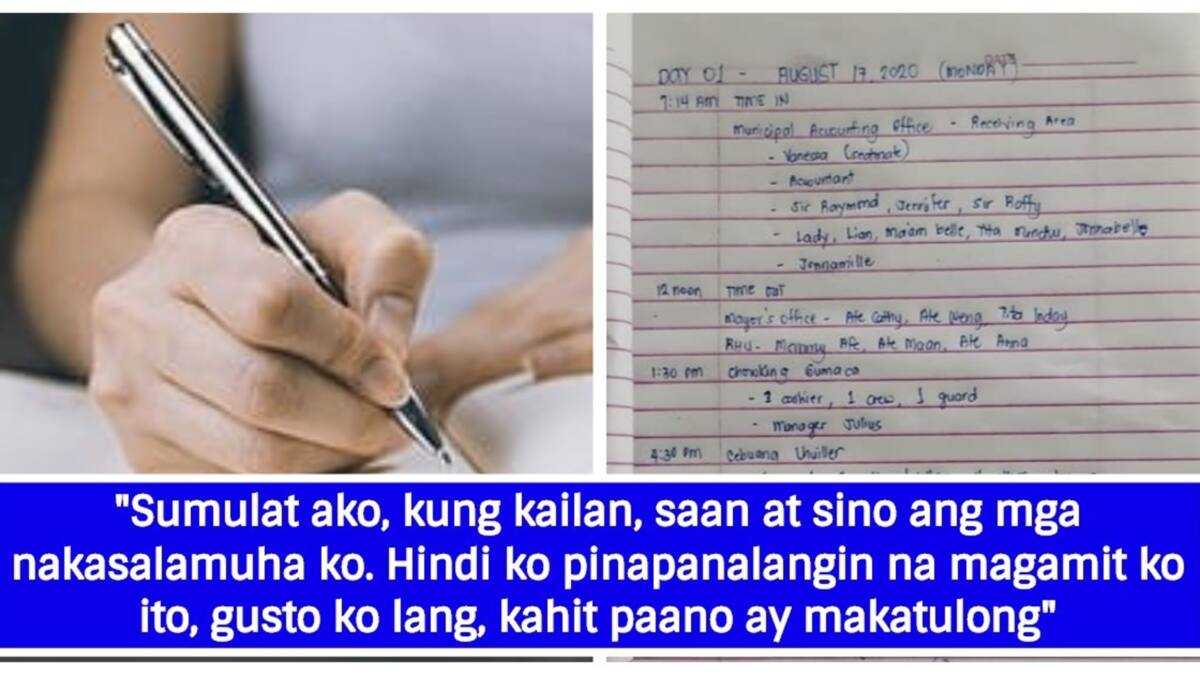 Responsableng netizen, gumawa ng "quarantine diary" para makatulong sa ...