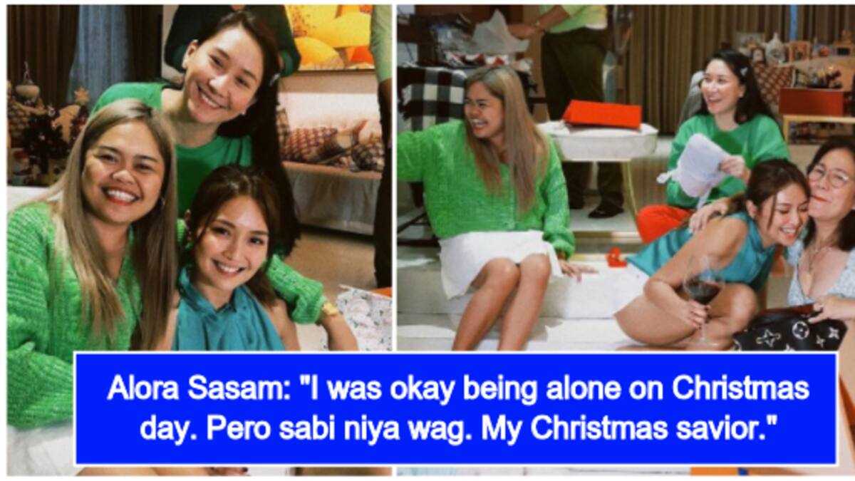 Alora Sasam thanks Kathryn Bernardo and family for letting her ...