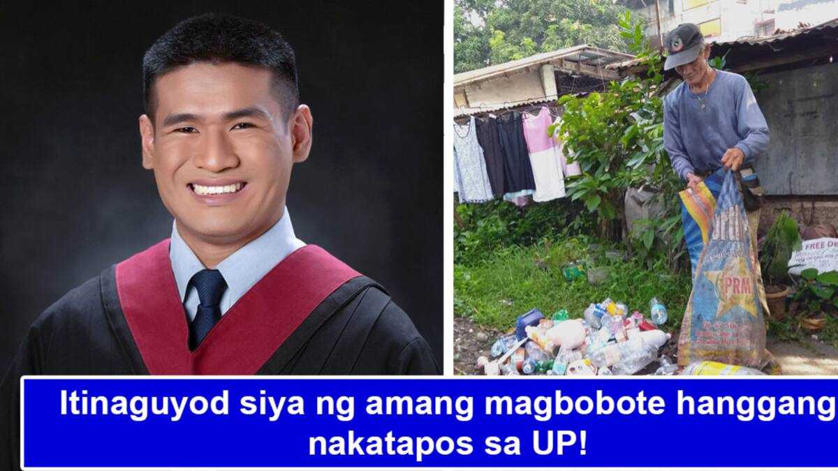 Son of magbobote gives tribute to father's sacrifice to put him through ...