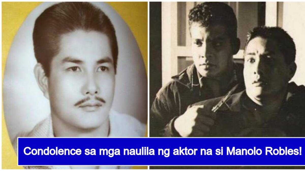 Filipino actor Manolo Robles passes away - KAMI.COM.PH