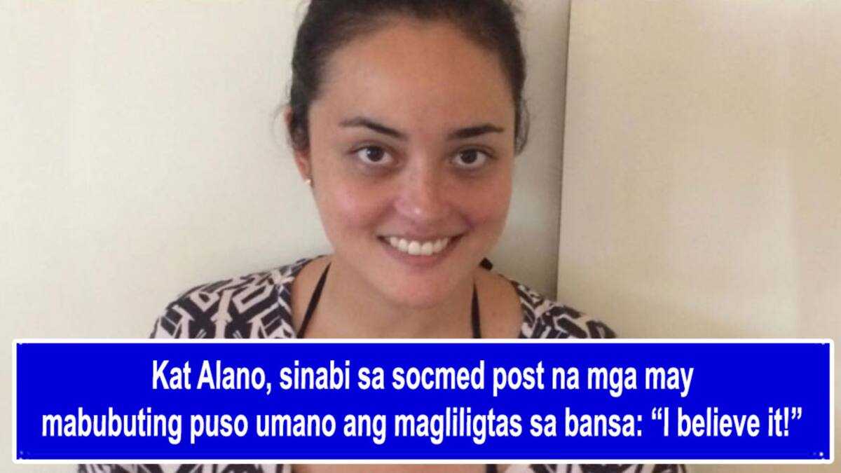 Kat Alano, sinabi sa socmed post na mga may mabubuting puso umano ang ...