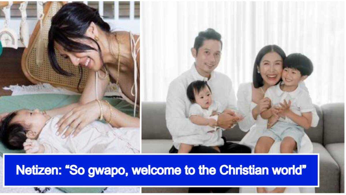 Liz Uy shares adorable photos of her son baby Matias’ christening ...