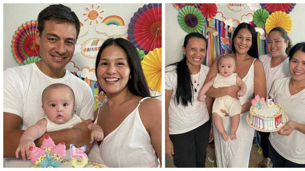 Iza Calzado, Ben Wintle celebrate as baby Deia turns 5 months old ...