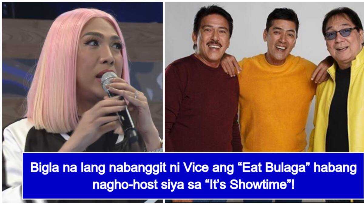 Vice Ganda repeatedly mentions ‘Eat Bulaga’ while hosting Showtime ...