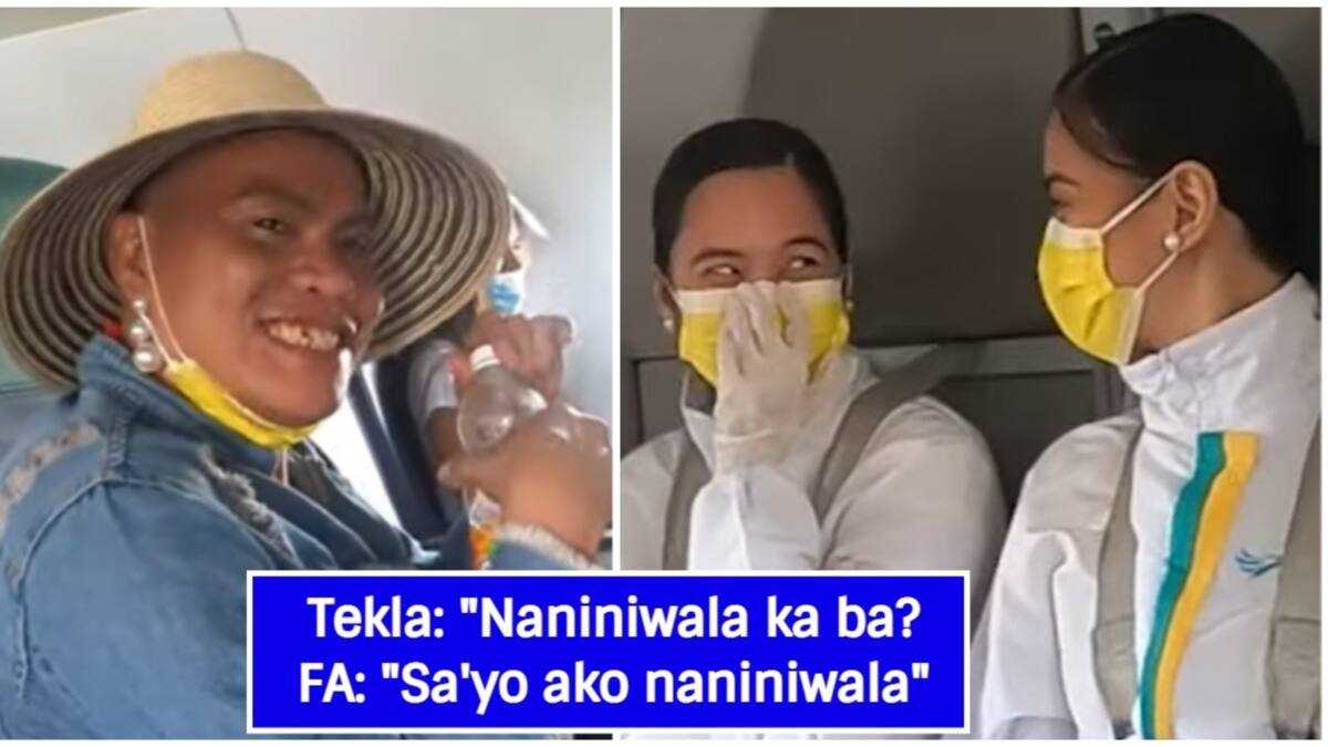 Super Tekla, tinukso ni Donita Nose sa isang flight attendant: "Baka ma ...