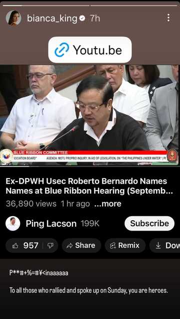 Bianca King amid corruption issues: “Don’t stop speaking” - KAMI.COM.PH