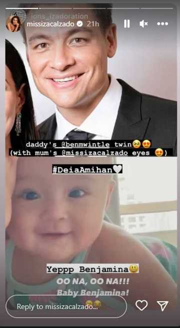 Iza Calzado, inaming kamukha ni Baby Deia Amihan ang mister: "Baby ...