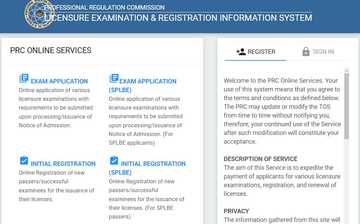 PRC LERIS account login, registration, verification, contact number ...