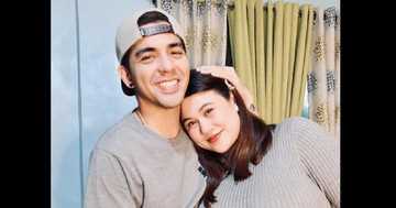 Mark Herras, Nicole Donesa’s adorable son baby Corky gets baptized ...