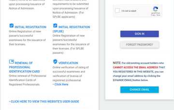PRC LERIS account login, registration, verification, contact number ...