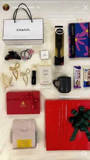 Girlfriend ni Hash Alawi, ipinakita ang mga regalo at pasalubong na ...