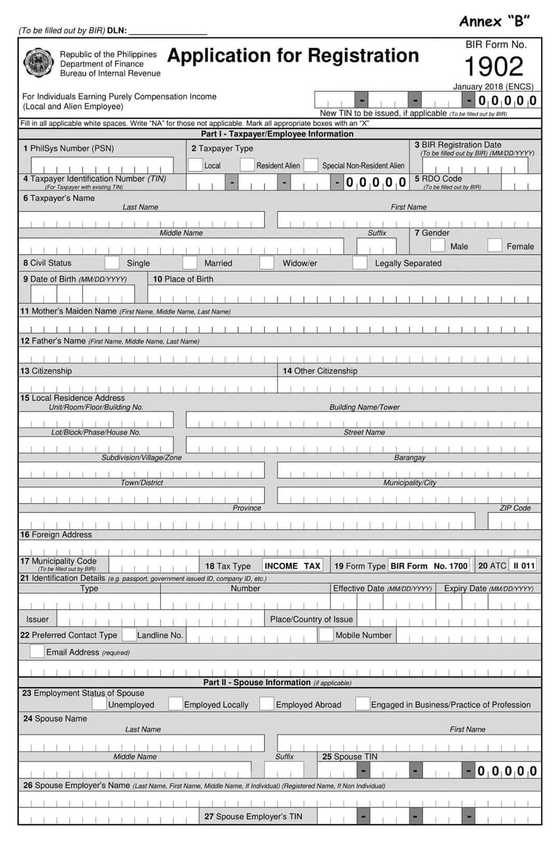 1902 form: what is it, how to get and fill up (2020) - KAMI.COM.PH