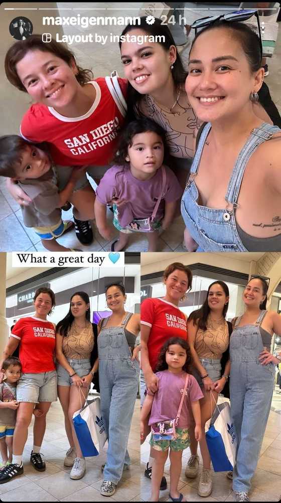 Max, Stevie Eigenmann share glimpses of fun bonding with Andi Eigenmann ...