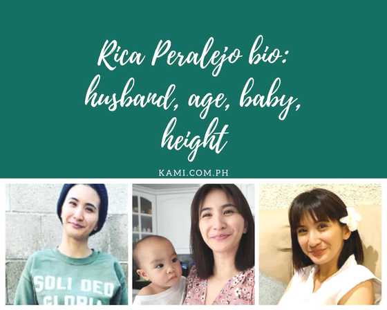 Rica Peralejo bio: husband, age, baby, height - KAMI.COM.PH