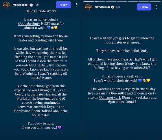 Mavy Legaspi, nag-reflect sa pagiging 'PBB host-mate' niya; may mensahe ...