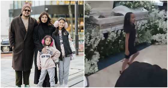 Anak nina Elvis Gutierrez at Alexa Uichico, nag-perform sa burol ng ...