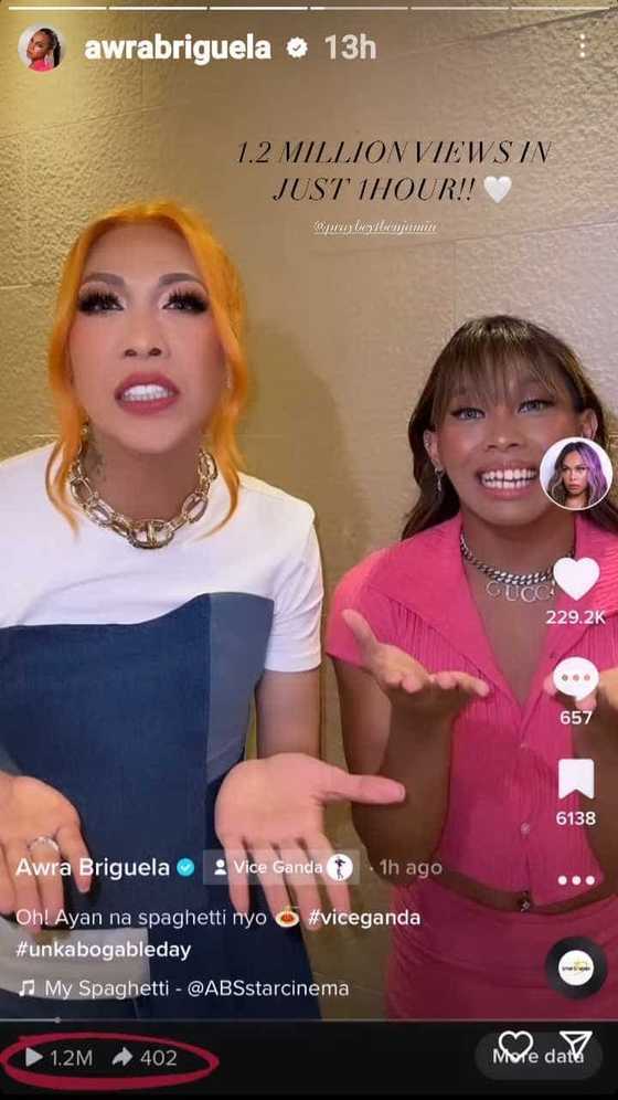 Vice Ganda, Awra Briguela recreate their "spaghetti scene" from ‘The ...