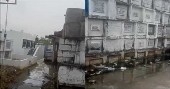 Cemeteries in Pampanga, still affected by flood waters this UNDAS 2025 ...