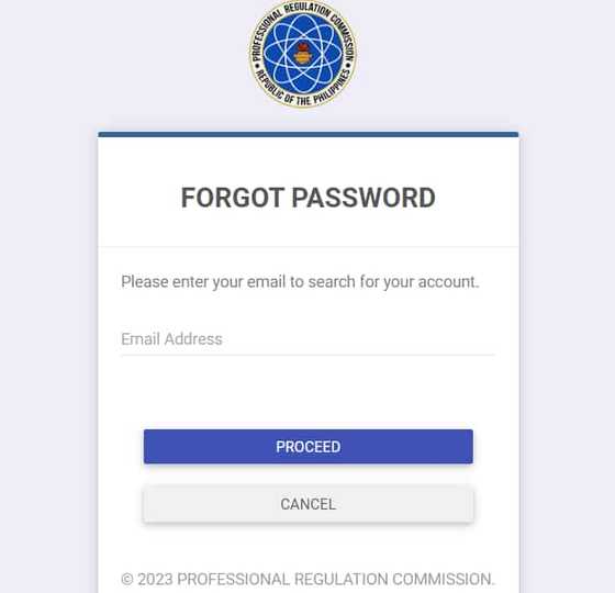 PRC LERIS account login, registration, verification, contact number ...