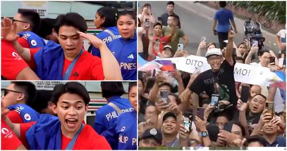 Video kung saan makikita ang reaksiyon ni Carlos Yulo nang makita ang kanyang ama, viral - KAMI ...