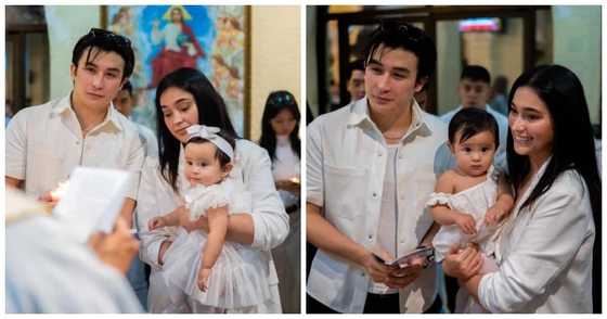 Rob Gomez & Shaila Rebortera’s baby girl got baptized: “Thank you God ...