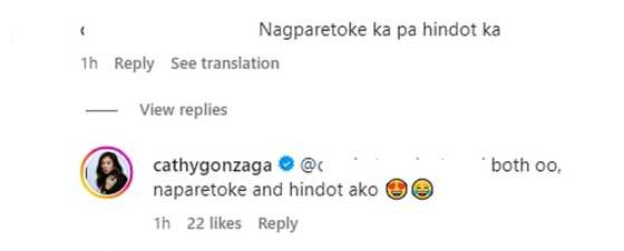 Alex Gonzaga hilariously reacts to a netizen's rude comment ...