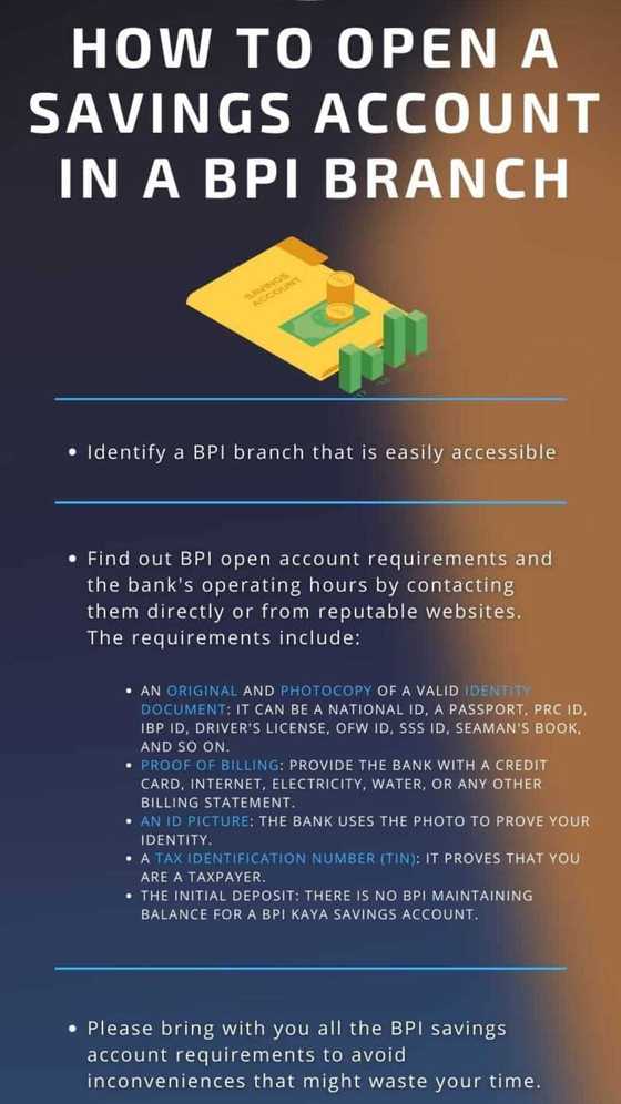 How to open BPI savings account 2023: online registration and ...