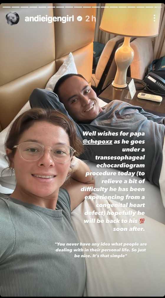 Andi Eigenmann sends well wishes to Philmar Alipayo who undergoes ...