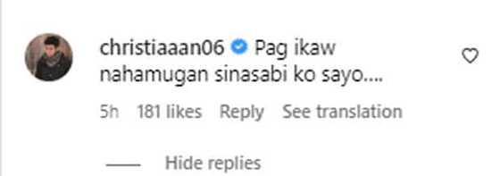 Jennica Garcia at Christian Bables, sweet exchange nila sa socmed ...