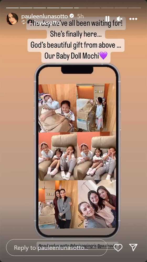 Baby Mochi, isang “beautiful gift from above” para sa pamilya Sotto ...