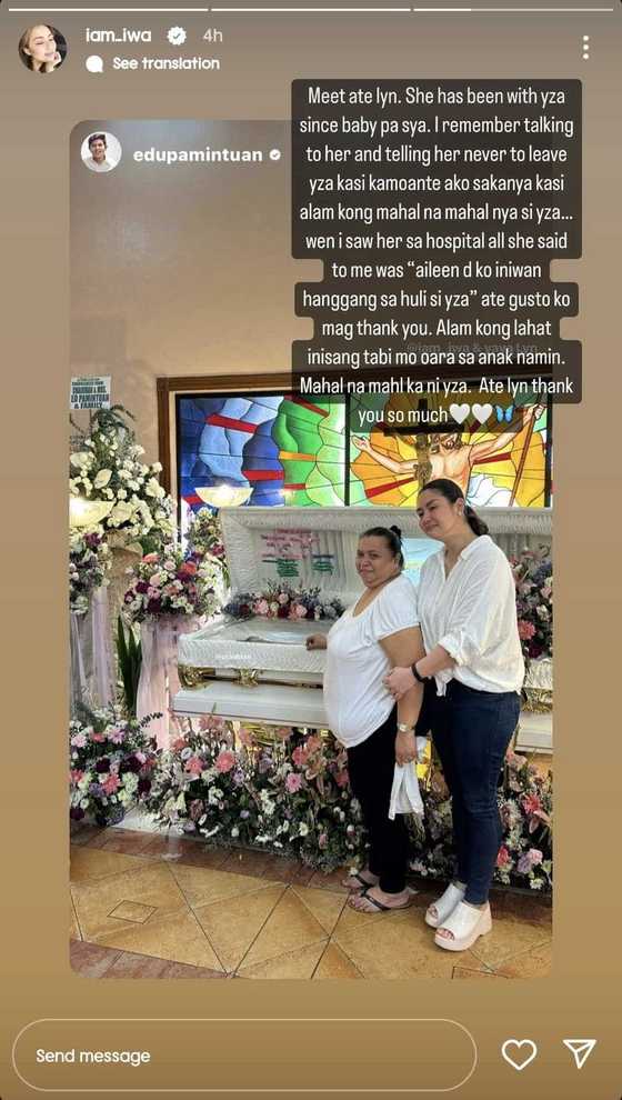 Iwa Moto, ipinakilala si Ate Lyn: "She has been with Yza since baby pa siya" - KAMI.COM.PH