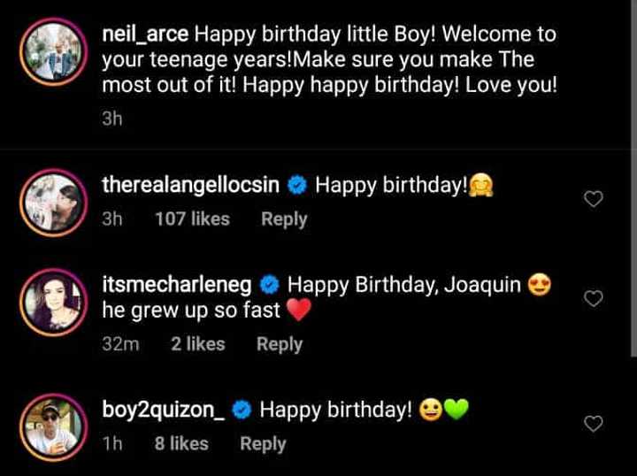Neil Arce greets son on his birthday; Angel Locsin reacts - KAMI.COM.PH