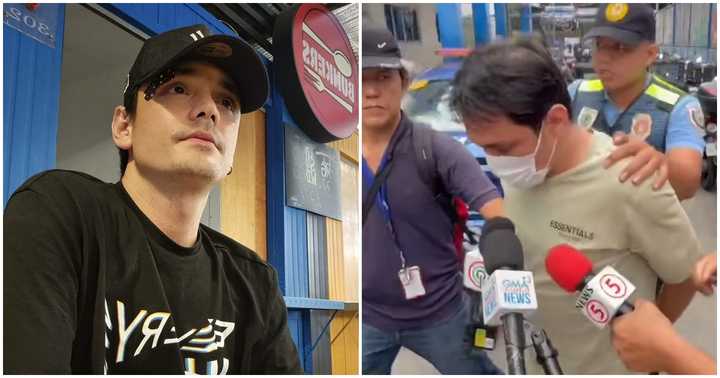 John Wayne Sace, may sinabi sa mga reporters matapos nitong maaresto ...