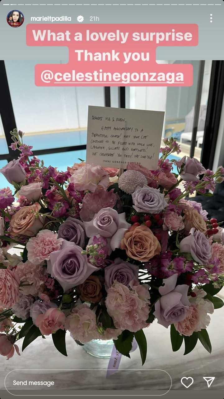 Mariel, Robin Padilla receive lovely surprise from Toni Gonzaga on ...