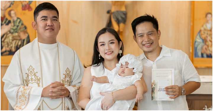 Trina “Hopia” Legaspi gets emotional as her “miracle baby” is baptized ...