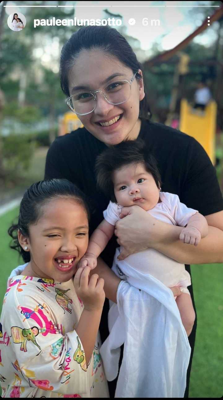 Pauleen Luna shares new adorable snaps of her, Tali, Mochi Sotto - KAMI ...